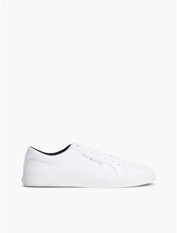Tommy Hilfiger Vulcanized Canvas Sneakers - White