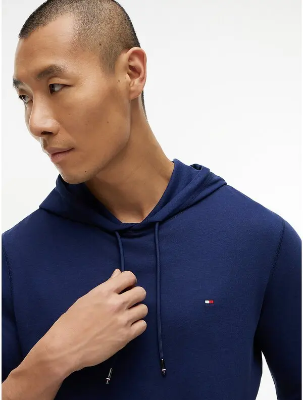 Tommy Hilfiger Lightweight Cotton-modal Blend Hooded T-shirt