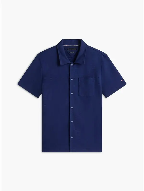 Tommy Hilfiger Regular Fit Mesh Pocket Shirt Polo