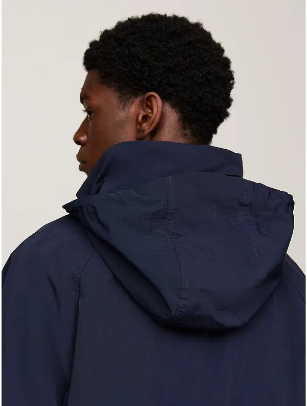Tommy Hilfiger Water-repellent Hooded Windbreaker