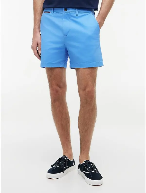 Tommy Hilfiger Comfort Stretch Chino Shorts - Blue Spell