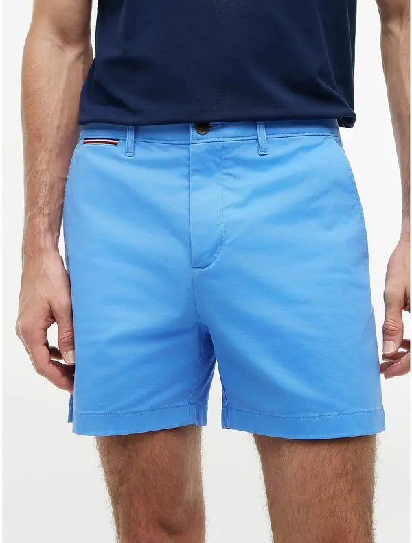 Tommy Hilfiger Comfort Stretch Chino Shorts - Blue Spell