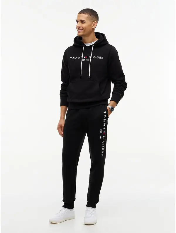 Tommy Hilfiger Tommy Logo Sweatpant - Black
