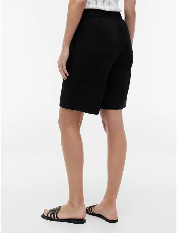 Tommy Hilfiger Linen-blend Bermuda Shorts
