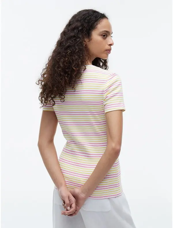 Tommy Hilfiger V-neck Striped T-shirt
