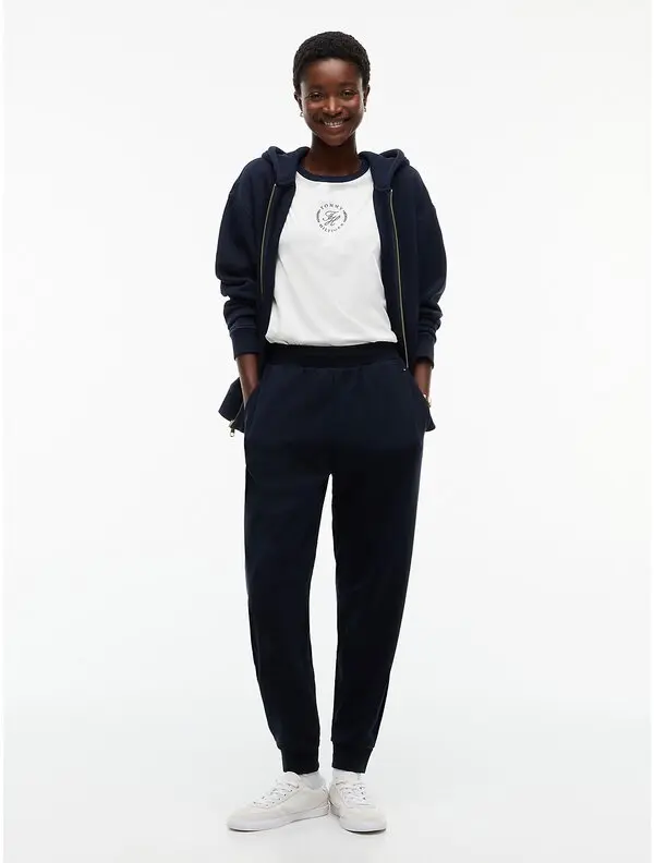 Tommy Hilfiger Relaxed Fit Drawstring Joggers - Navy