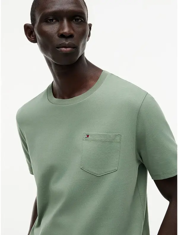 Tommy Hilfiger Everyday Pocket T-shirt - Desert Olive