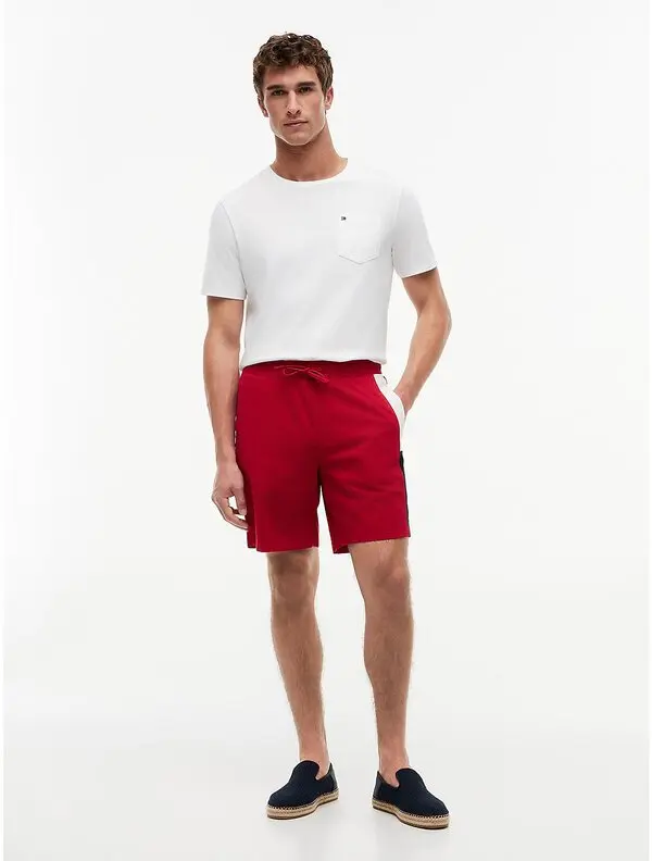 Tommy Hilfiger Colorblock Drawstring Shorts