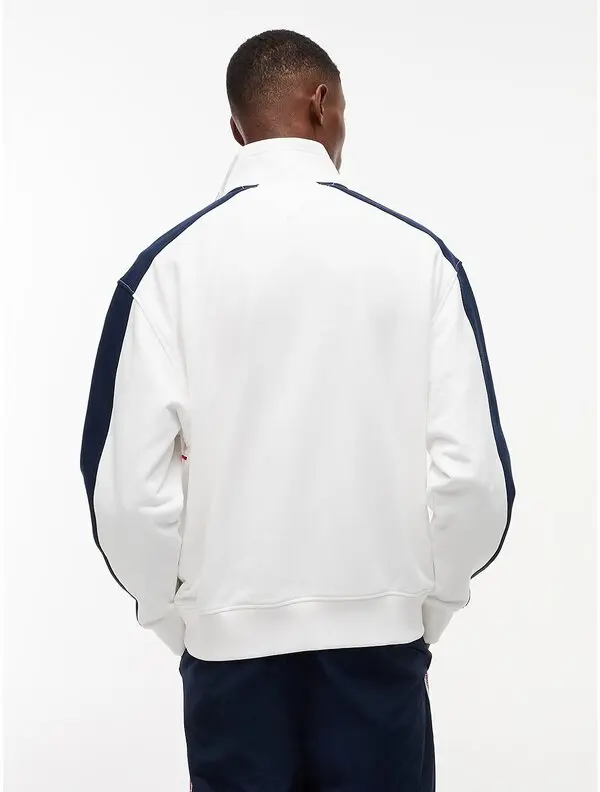 Tommy Hilfiger Colorblock Quarter-zip Sweatshirt