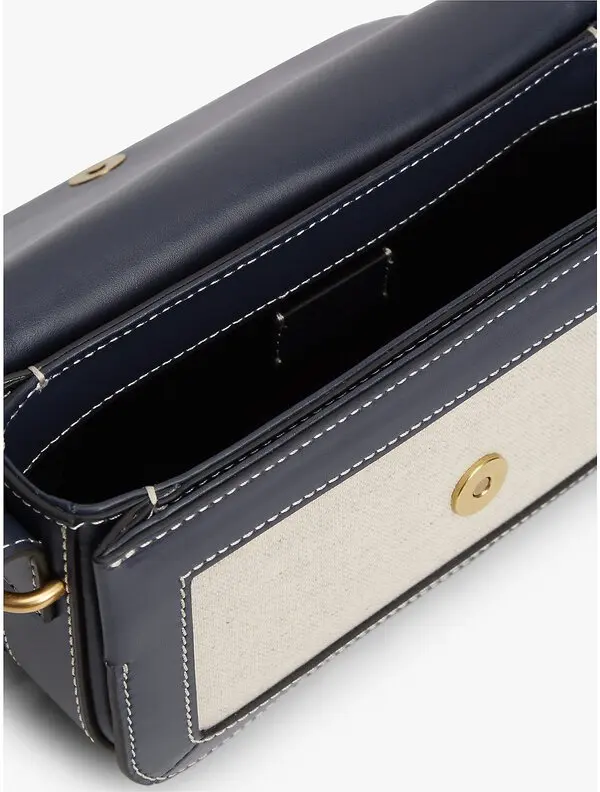 Tommy Hilfiger Script Monogram Crossbody Bag - Space Blue