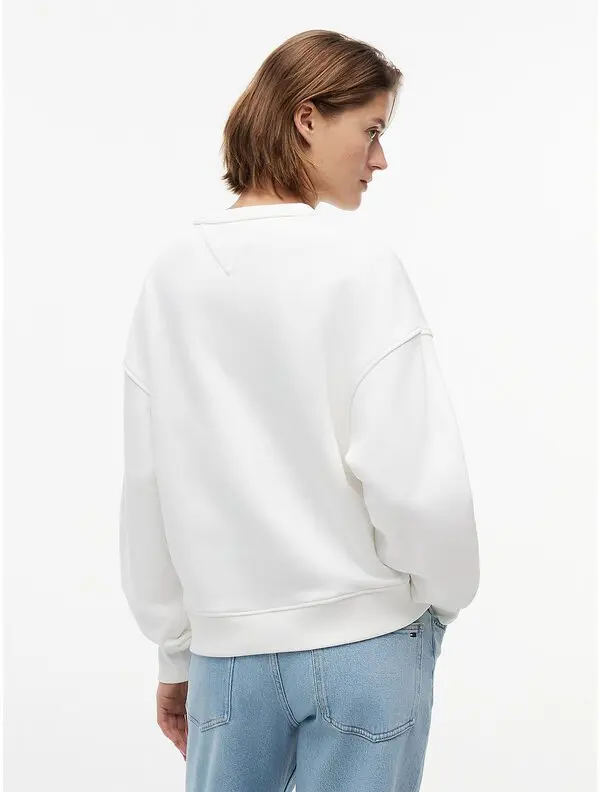 Tommy Hilfiger Boxy Fit Crewneck Sweatshirt