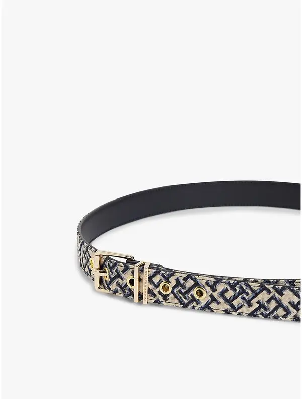 Tommy Hilfiger Monogram Jacquard Belt