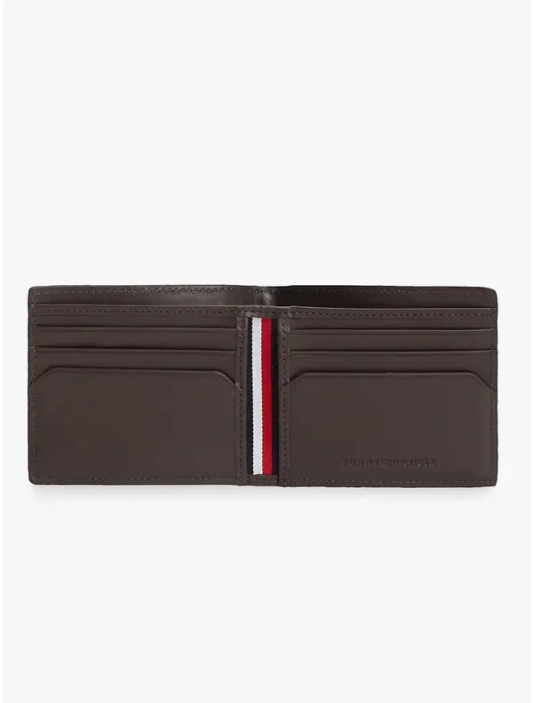 Tommy Hilfiger Pebbled Leather Bifold Wallet