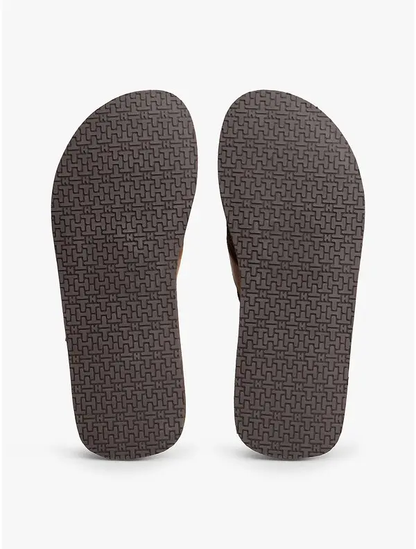 Tommy Hilfiger Pebbled Flip Flops