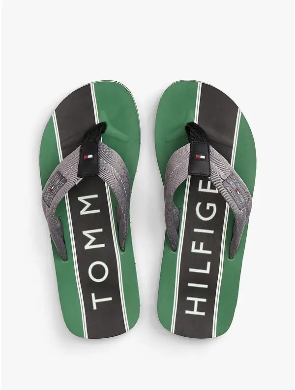 Tommy Hilfiger Logo Patch Flip-flop Sandals