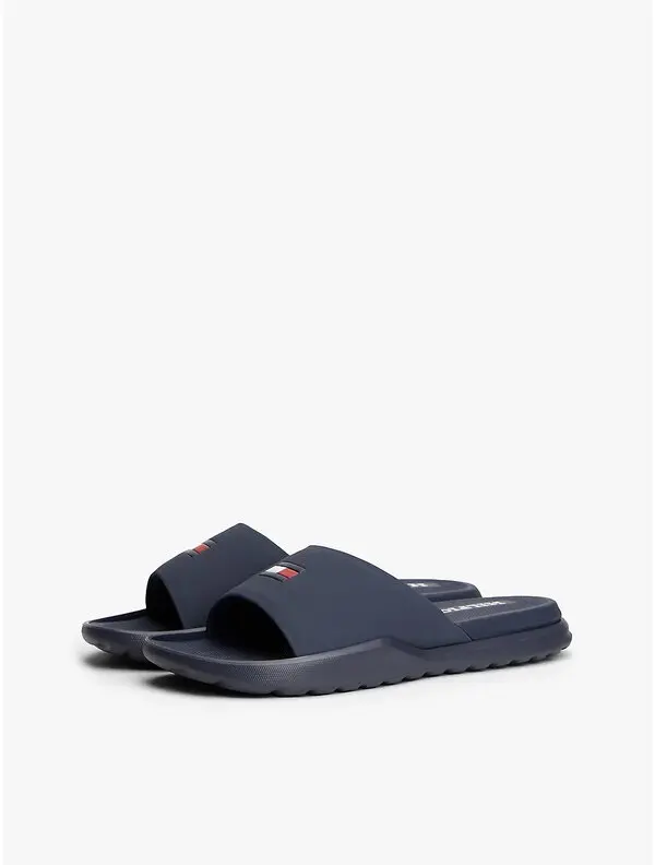 Tommy Hilfiger Flag Logo Slide Sandals