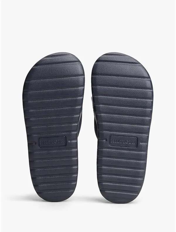 Tommy Hilfiger Flag Logo Slide Sandals