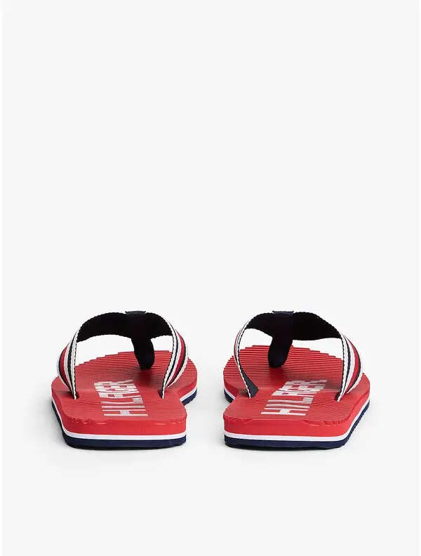 Tommy Hilfiger Striped Flip-flop Sandals