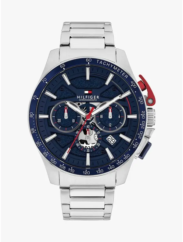 Tommy Hilfiger 44mm Chronograph Sport Watch - Navy