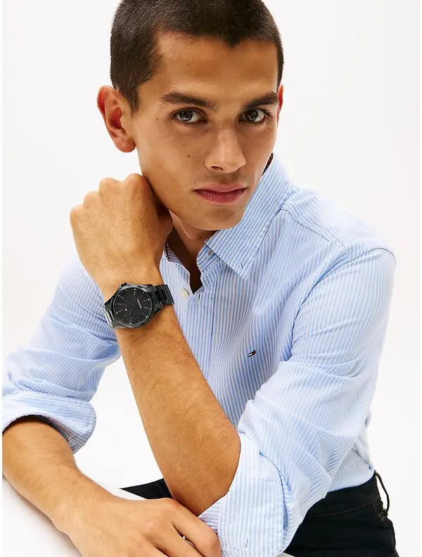 Tommy Hilfiger 43mm Sport Watch - Black