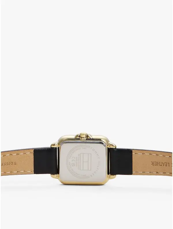 Tommy Hilfiger Leather Strap Dress Watch