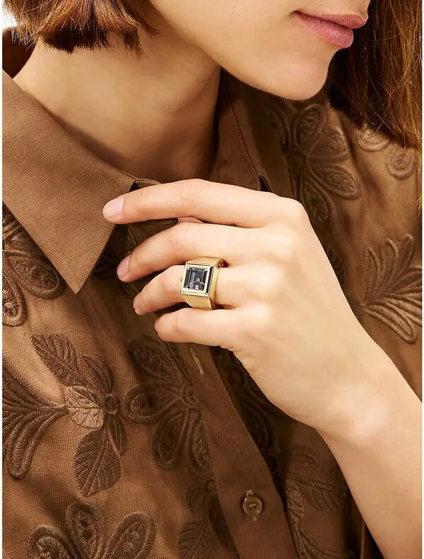 Tommy Hilfiger 15mm Square Ring Watch