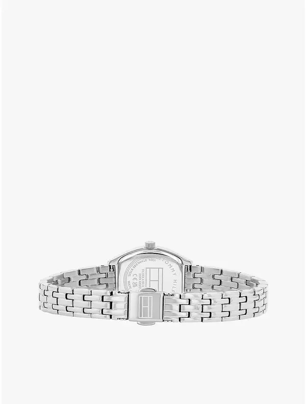 Tommy Hilfiger Patterned Tonneau Dress Watch