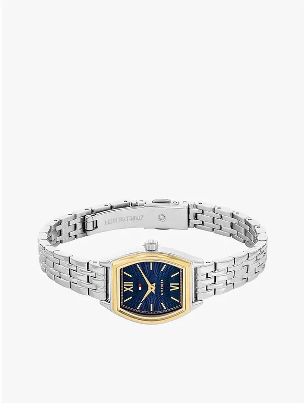 Tommy Hilfiger Patterned Tonneau Dress Watch