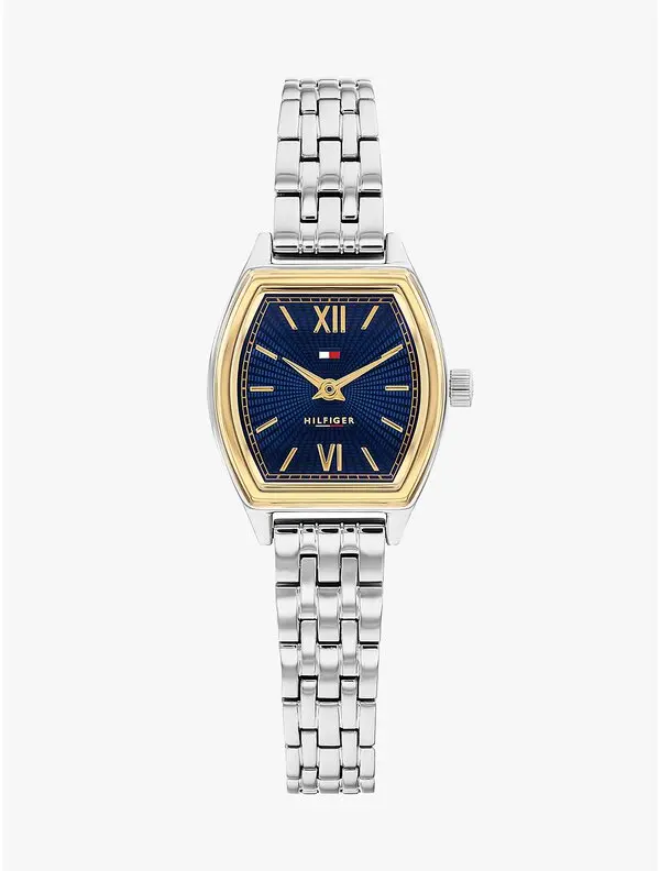 Tommy Hilfiger Patterned Tonneau Dress Watch
