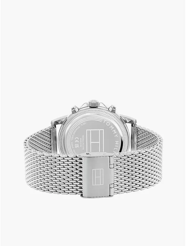 Tommy Hilfiger 40mm Mesh Strap Dress Watch