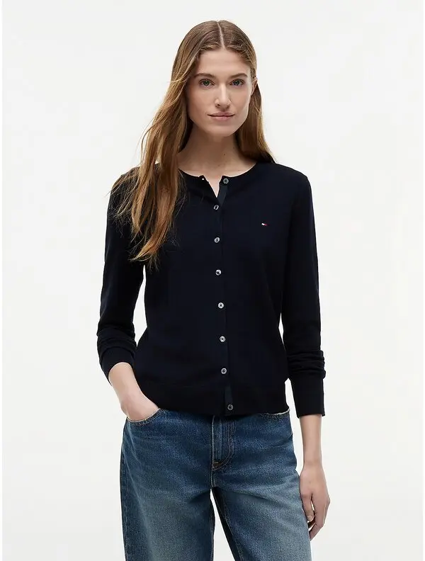Tommy Hilfiger Cardigan - Navy