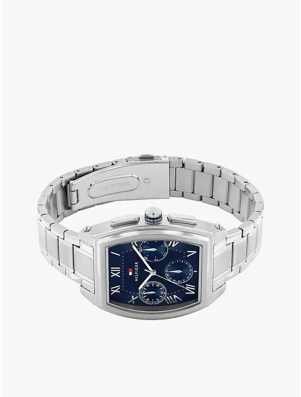 Tommy Hilfiger Tonneau Stainless Steel Multifunction Watch