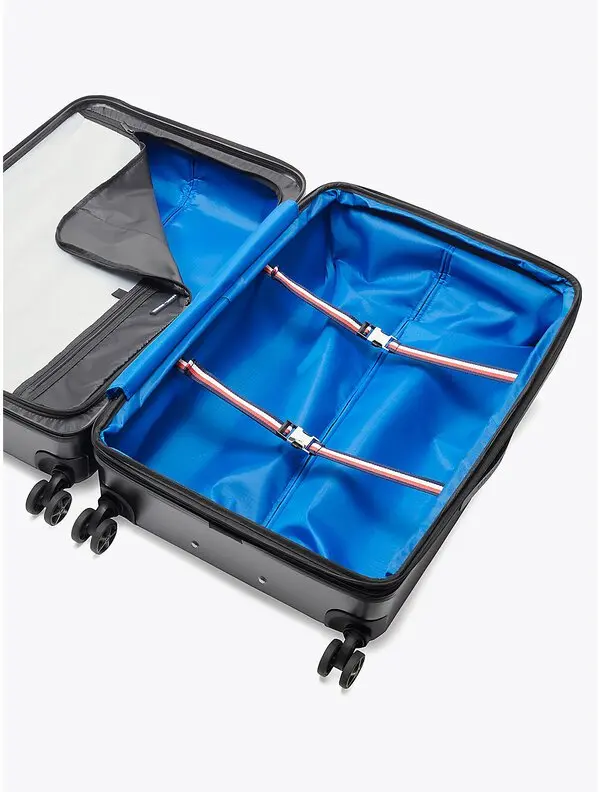 Tommy Hilfiger Color Block Hardcase Spinner Luggage