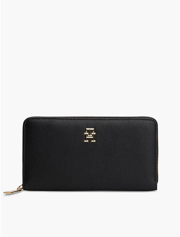 Tommy Hilfiger Monogram Zip Wallet