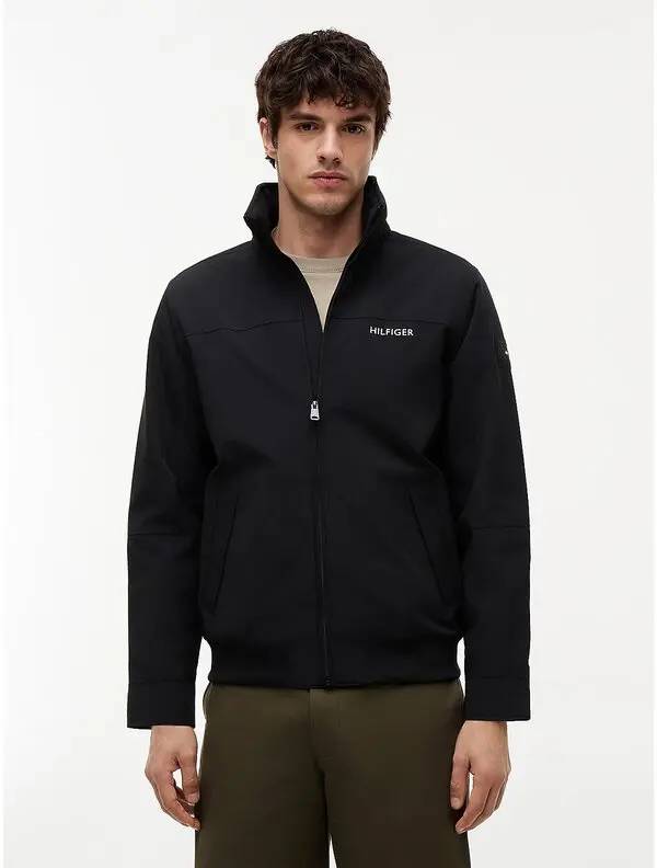 Tommy Hilfiger Water-resistant Hooded Regatta Jacket - Black