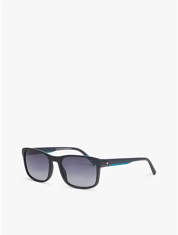 Tommy Hilfiger Rectangular Frame Sunglasses - Grey