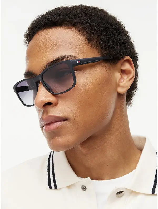 Tommy Hilfiger Rectangular Frame Sunglasses