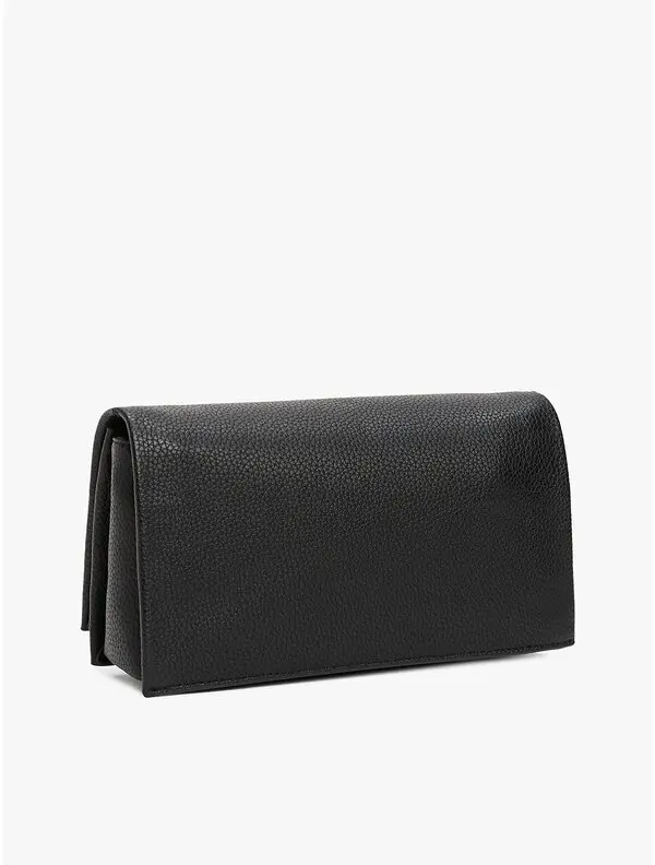 Tommy Hilfiger Monogram Clasp Chain Strap Crossbody Bag