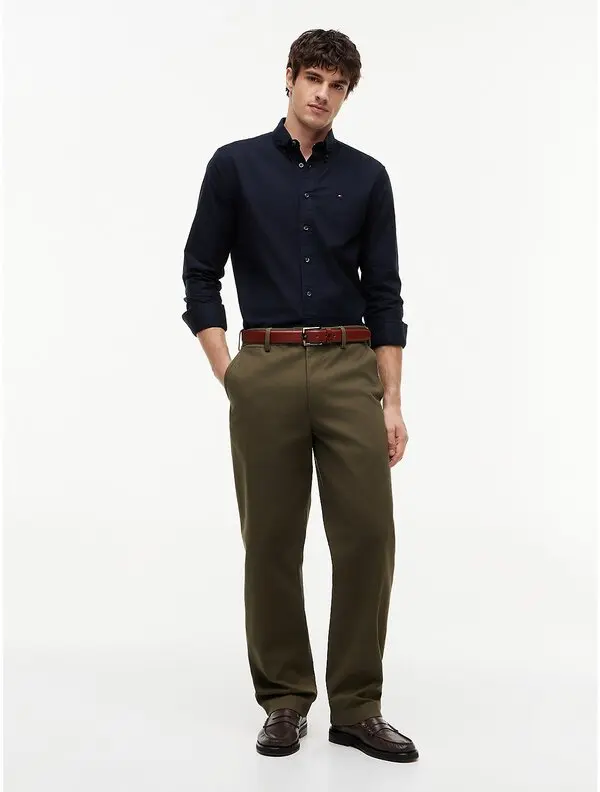 Tommy Hilfiger Regular Fit Oxford Shirt - Navy