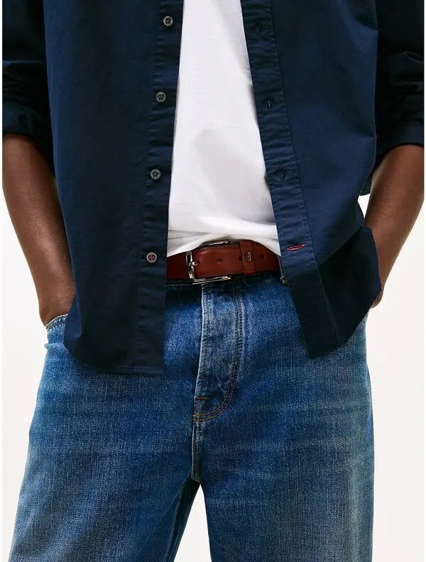 Tommy Hilfiger Regular Fit Oxford Shirt - Navy
