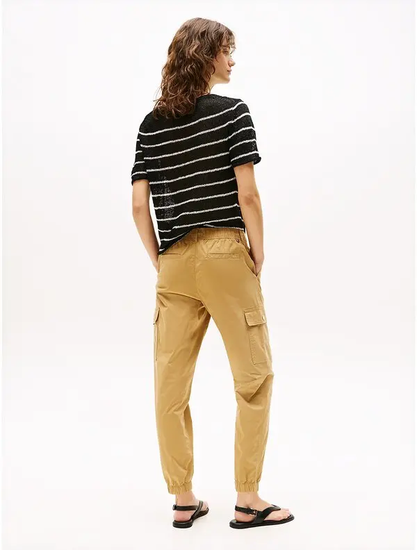 Tommy Hilfiger Belted Cargo Joggers - Classic Khaki