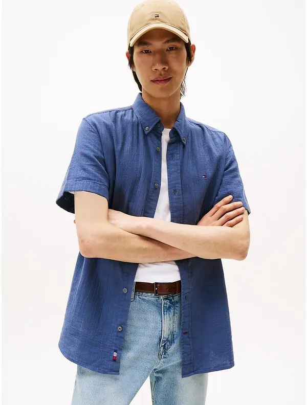 Tommy Hilfiger Short-sleeve Gauze Shirt