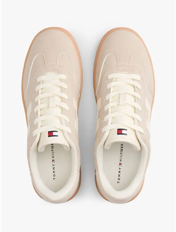 Tommy Hilfiger Logo Skater Sneaker - Light Grey