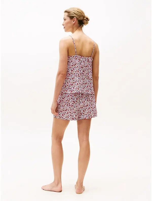 Tommy Hilfiger Floral Print Cami And Boxer Sleep Set