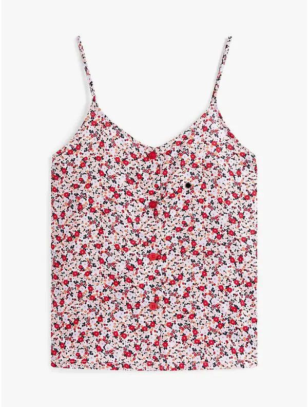 Tommy Hilfiger Floral Print Cami And Boxer Sleep Set