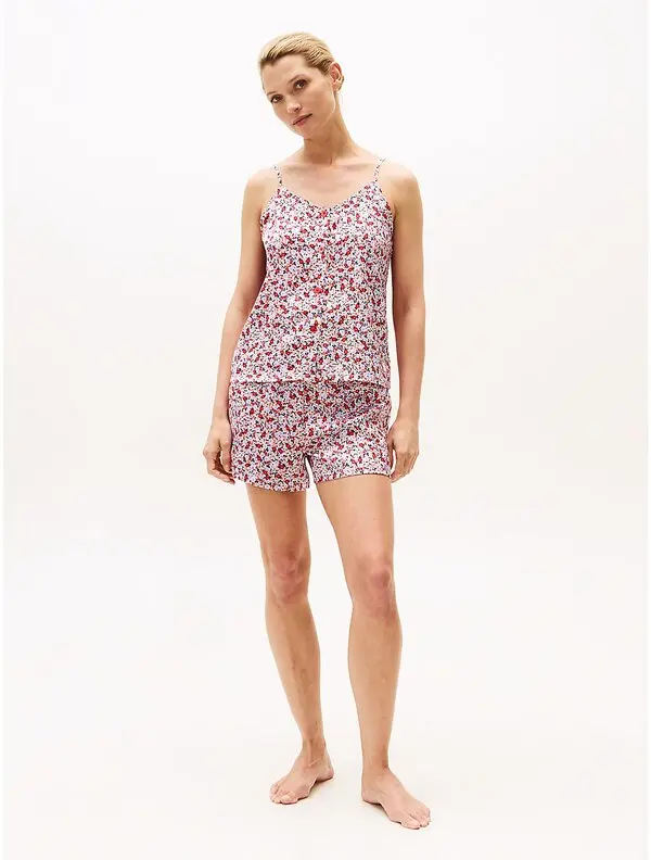 Tommy Hilfiger Floral Print Cami And Boxer Sleep Set - Packed Multi Ditsy