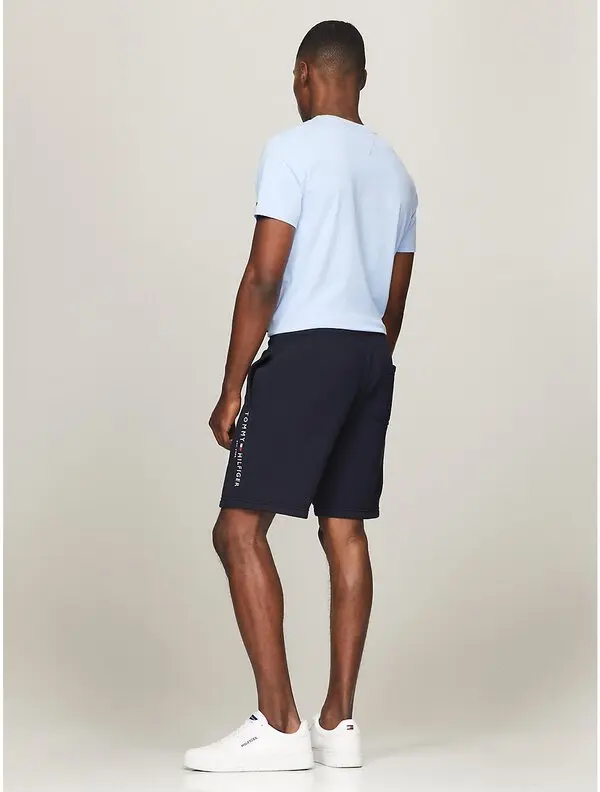 Tommy Hilfiger Embroidered Logo Sweatshorts - Navy