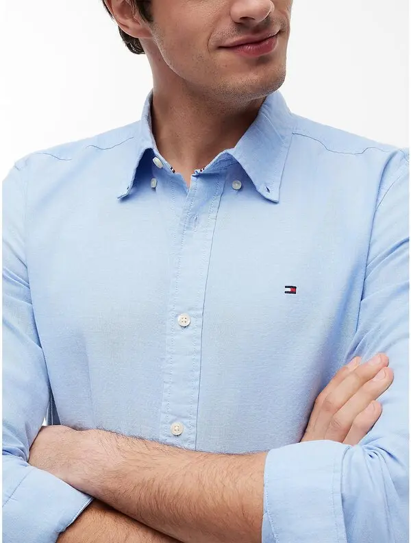 Tommy Hilfiger Regular Fit Oxford Shirt - Provence