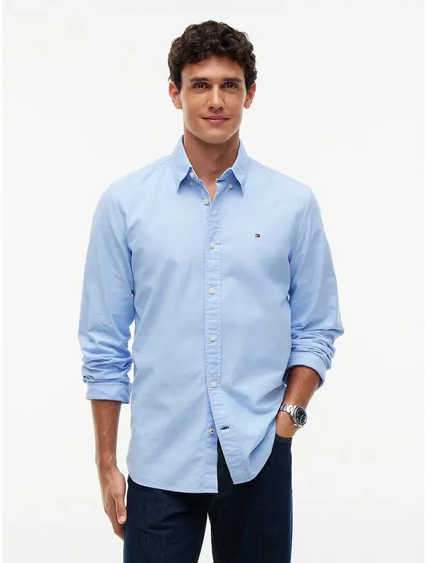 Tommy Hilfiger Regular Fit Oxford Shirt - Provence