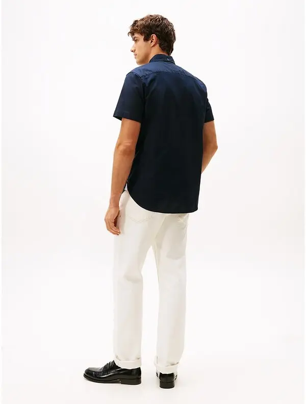 Tommy Hilfiger Regular Fit Short-sleeve Oxford Shirt